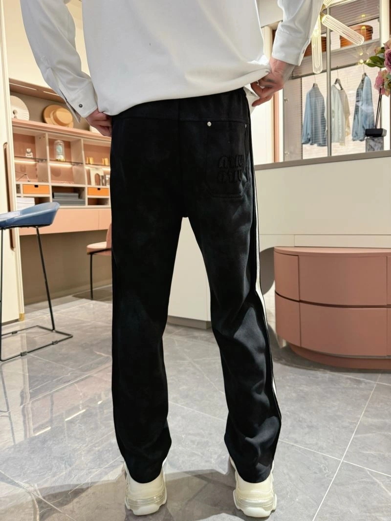 Brand-authenticated Miu Miu Long Pants