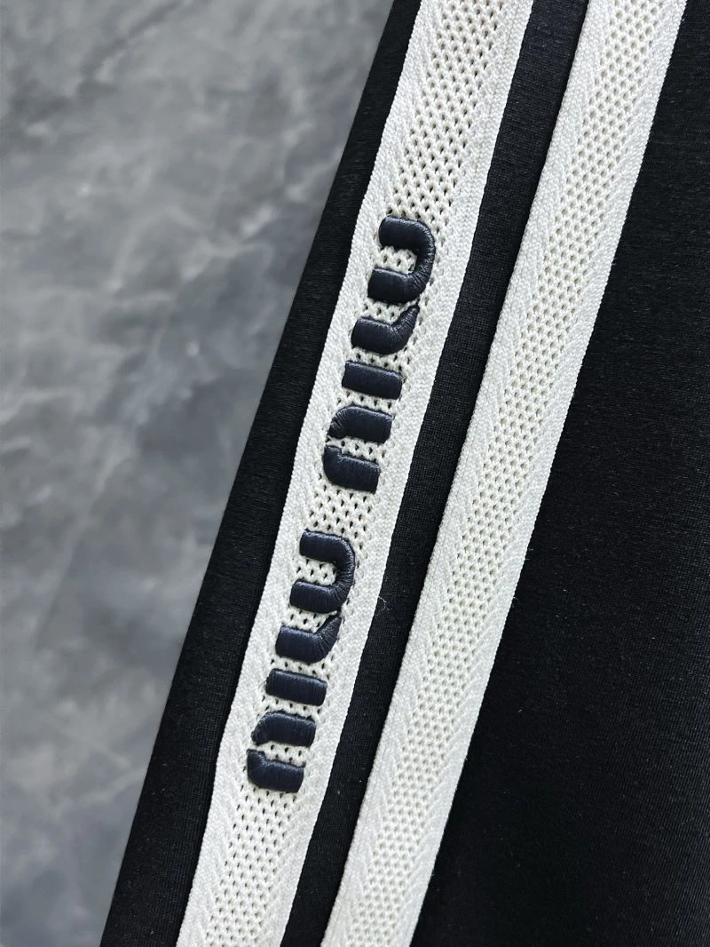 Brand-authenticated Miu Miu Long Pants