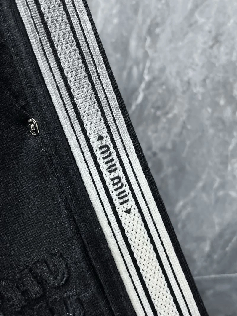 Top mirror Miu Miu Long Pants
