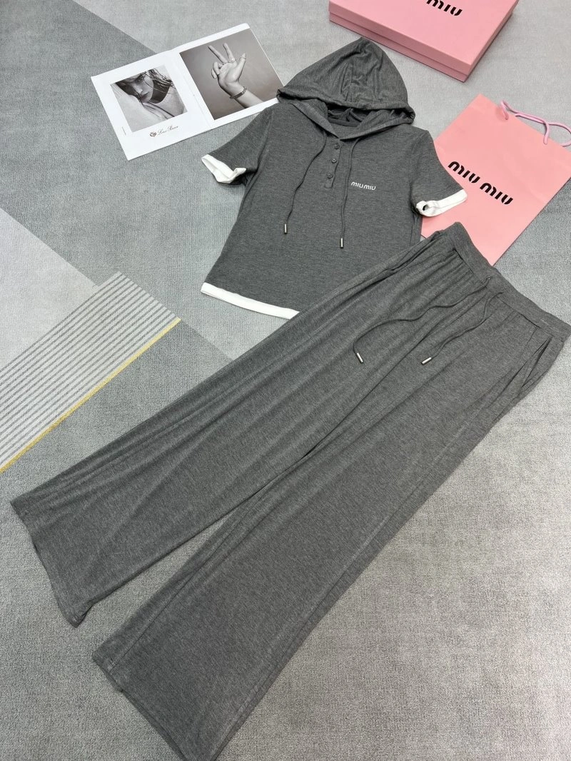 Precise copy Miu Miu Long Suits