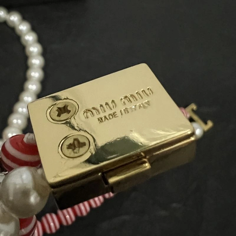Accurate model Miu Miu Necklaces