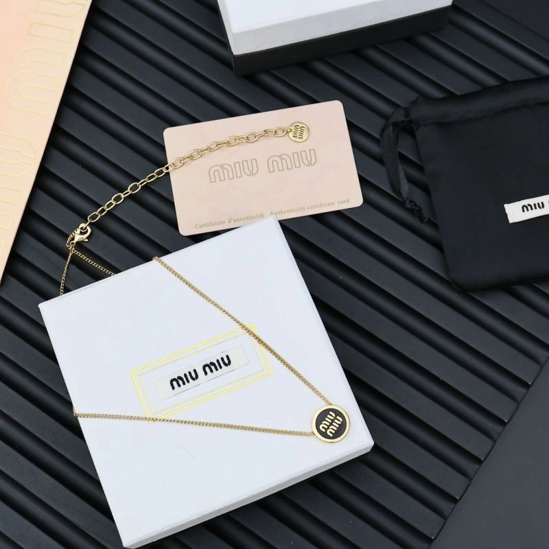 1:1 copy Miu Miu Necklaces