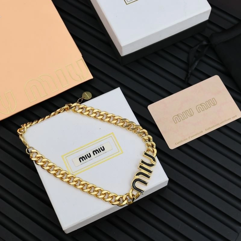 Inexpensive Miu Miu Necklaces