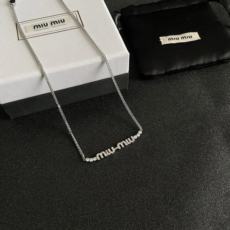 High accuracy Miu Miu Necklaces