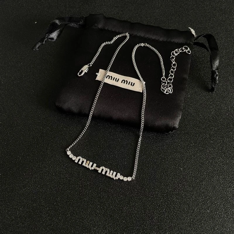 High accuracy Miu Miu Necklaces