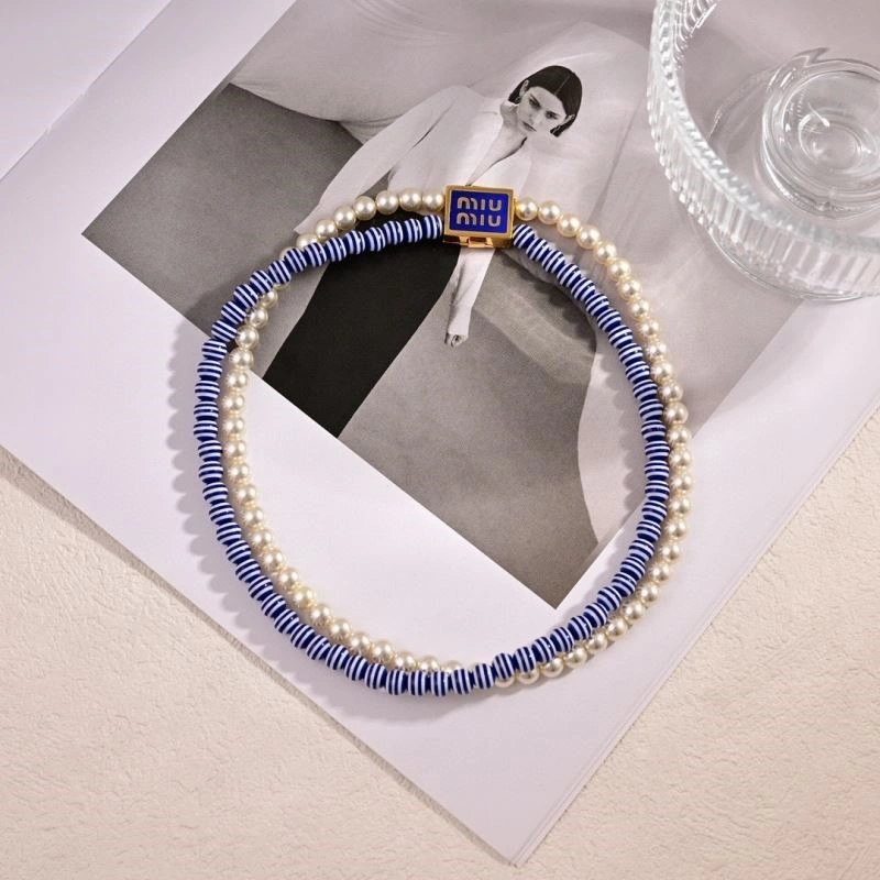Mirror quality Miu Miu Necklaces