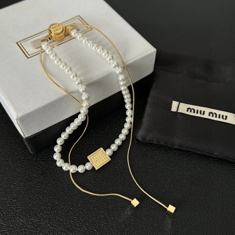 Brand-original Miu Miu Necklaces
