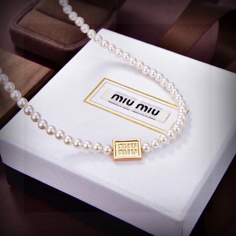 Precise copy Miu Miu Necklaces