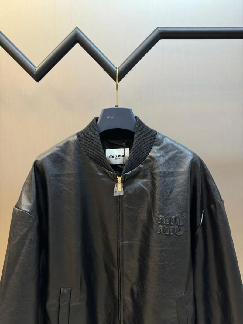 Brand-authenticated Miu Miu Outwear