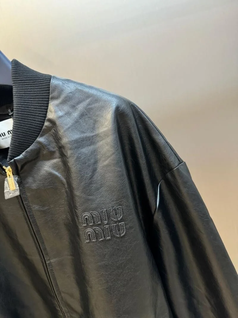 Brand-authenticated Miu Miu Outwear