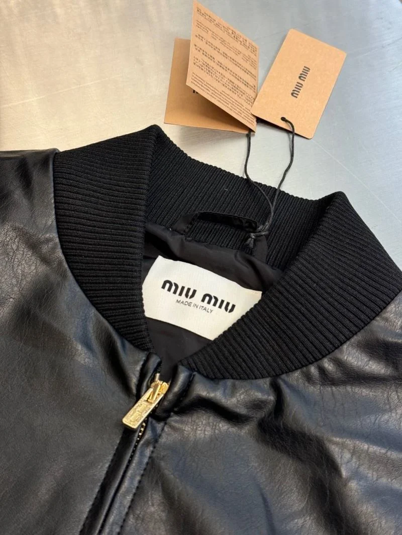 Brand-authenticated Miu Miu Outwear