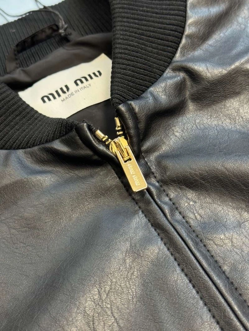 Brand-authenticated Miu Miu Outwear