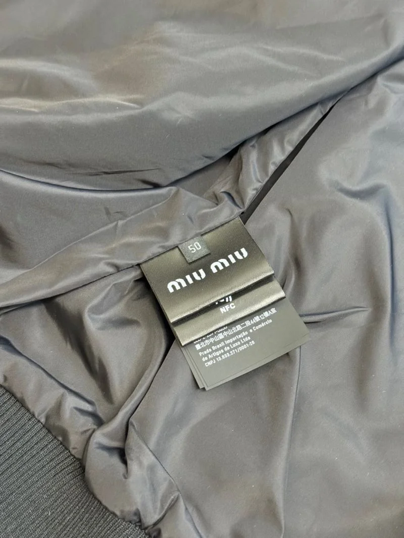 Brand-authenticated Miu Miu Outwear