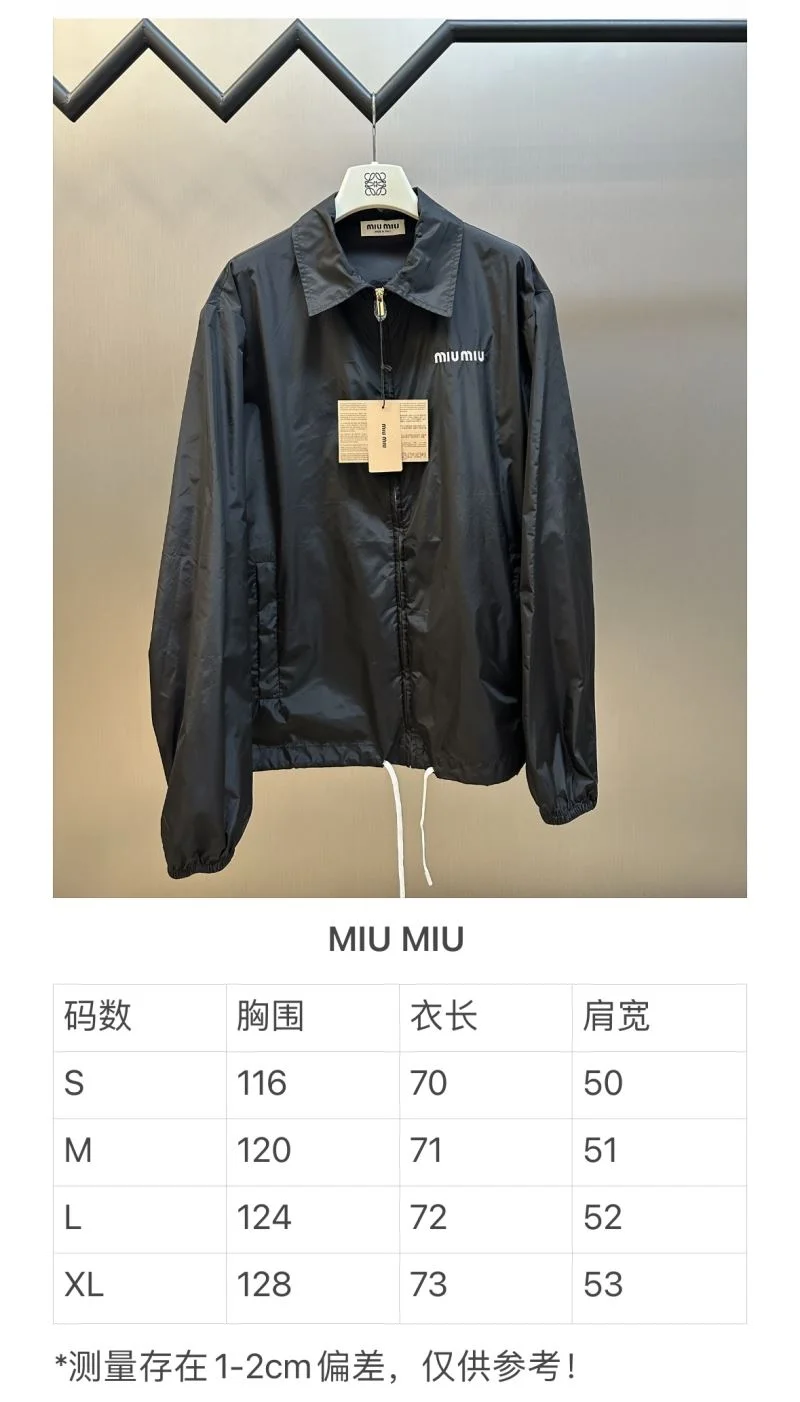 Real Miu Miu Outwear