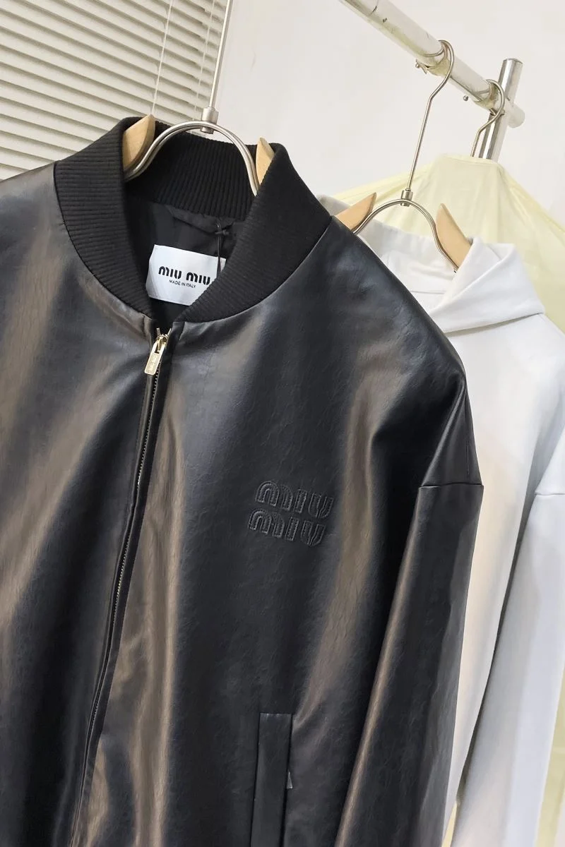 Brand-authenticated Miu Miu Outwear