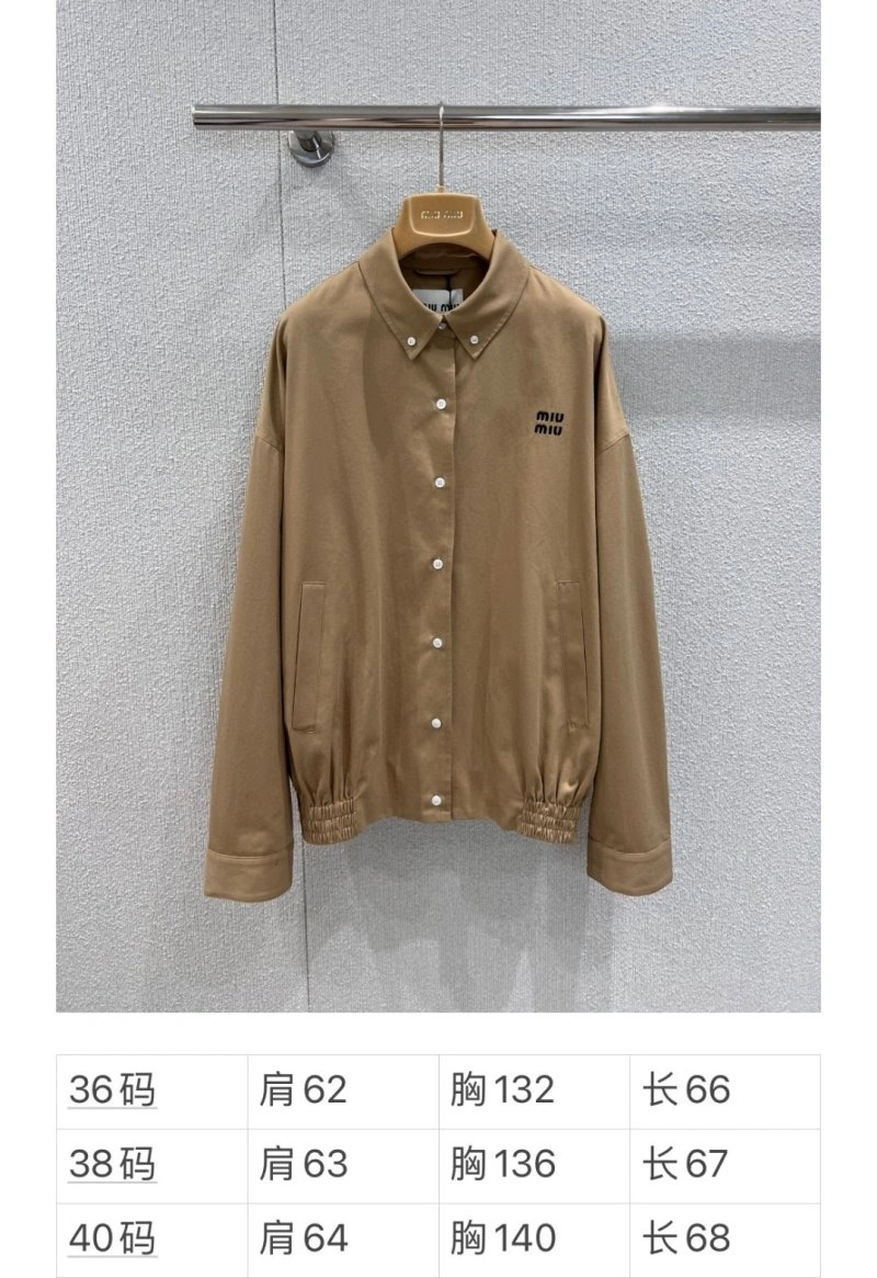 Value-priced Miu Miu Outwear