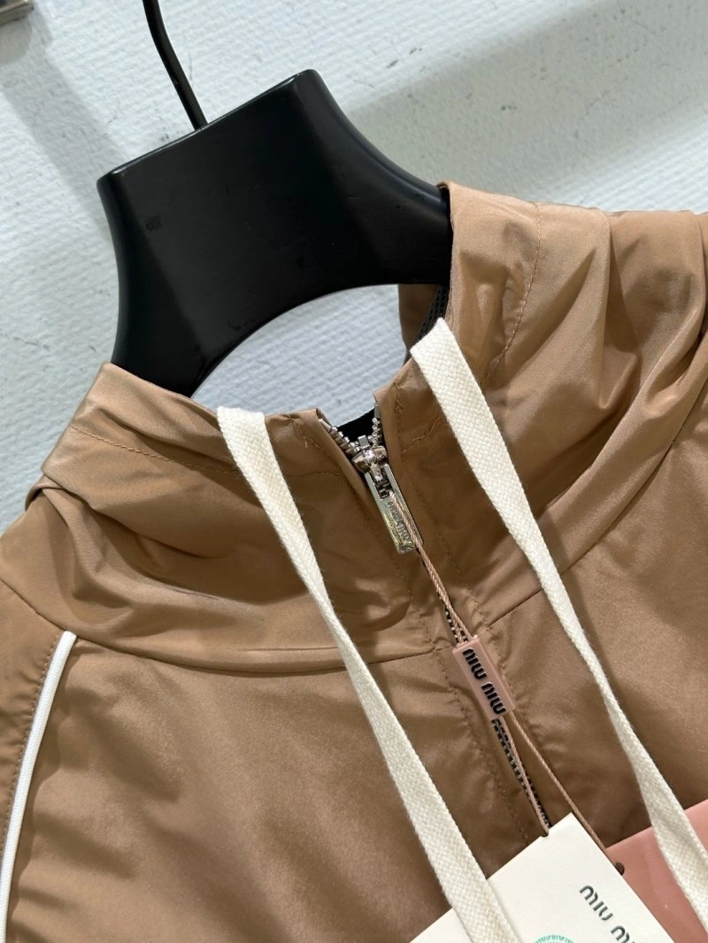 Brand-authenticated Miu Miu Outwear