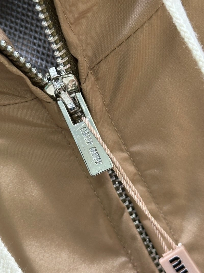 Brand-authenticated Miu Miu Outwear