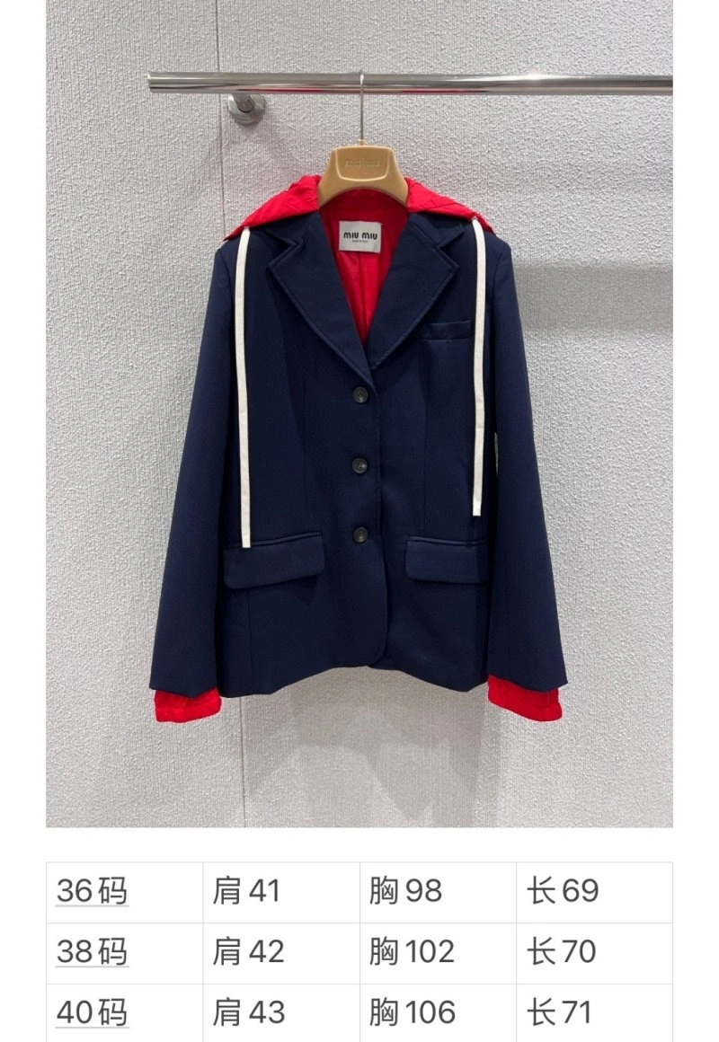 1:1 copy Miu Miu Outwear