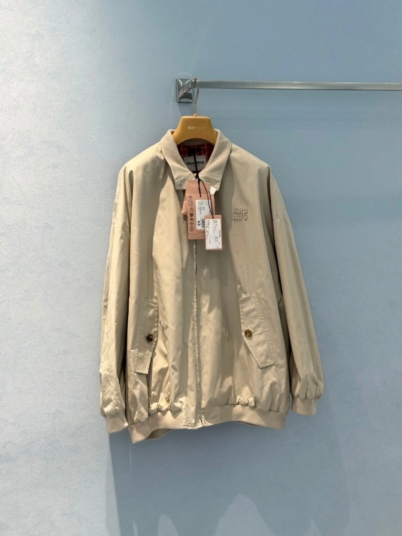Brand-authenticated Miu Miu Outwear
