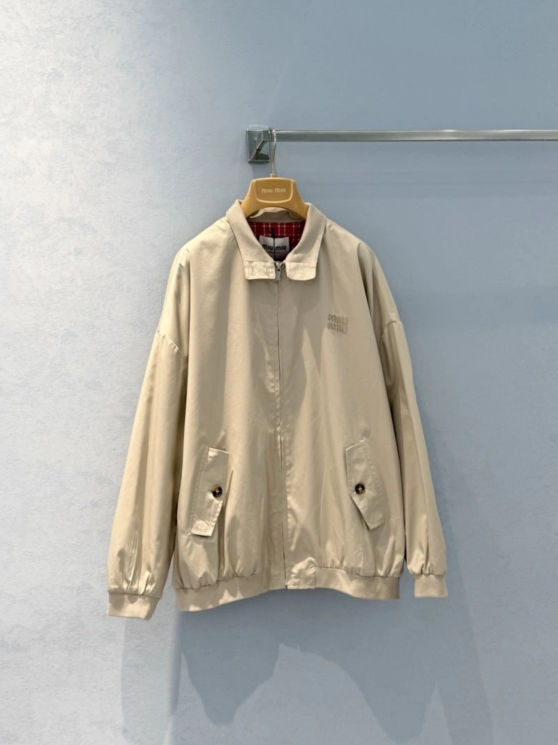 Brand-authenticated Miu Miu Outwear