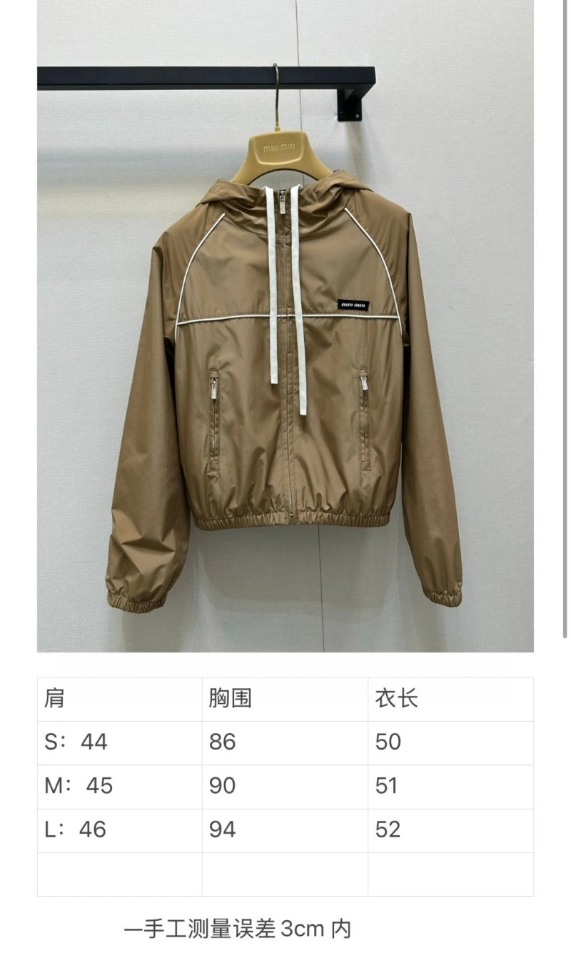 Top match Miu Miu Outwear
