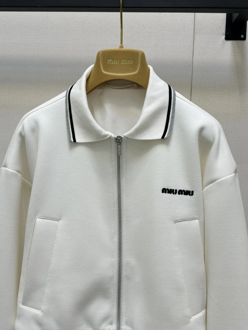 Brand-authenticated Miu Miu Outwear