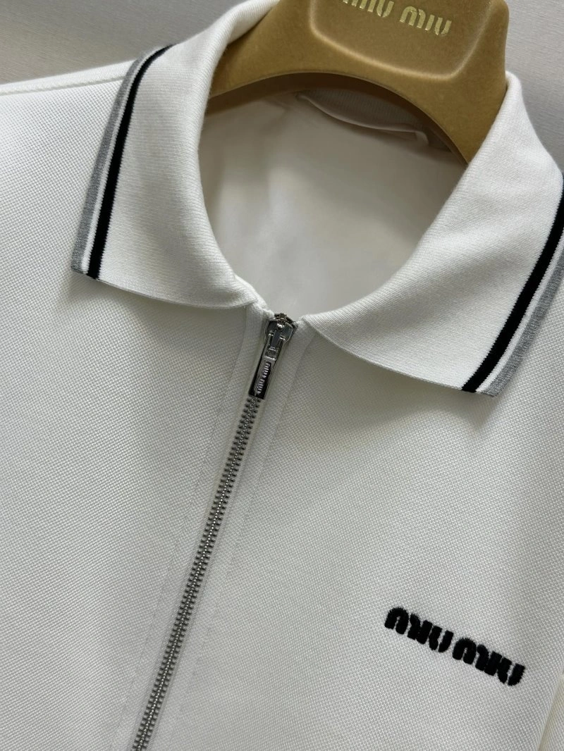Brand-authenticated Miu Miu Outwear
