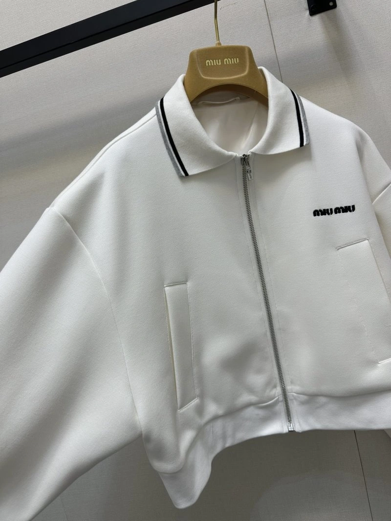 Brand-authenticated Miu Miu Outwear