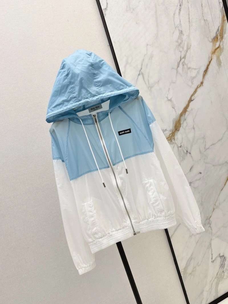 Brand-authenticated Miu Miu Outwear