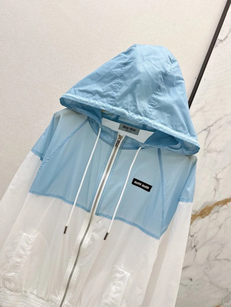 Brand-authenticated Miu Miu Outwear