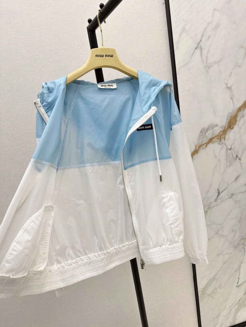 Brand-authenticated Miu Miu Outwear