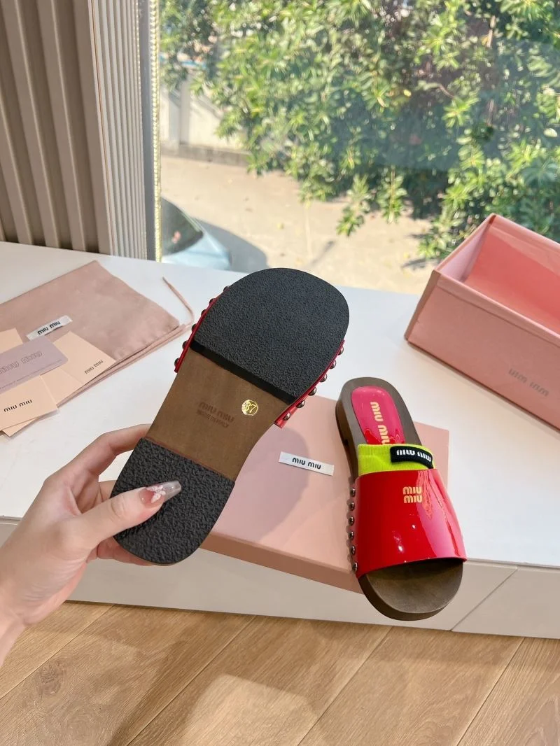 Exact replica Miu Miu Sandals