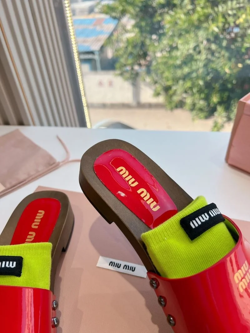 Exact replica Miu Miu Sandals