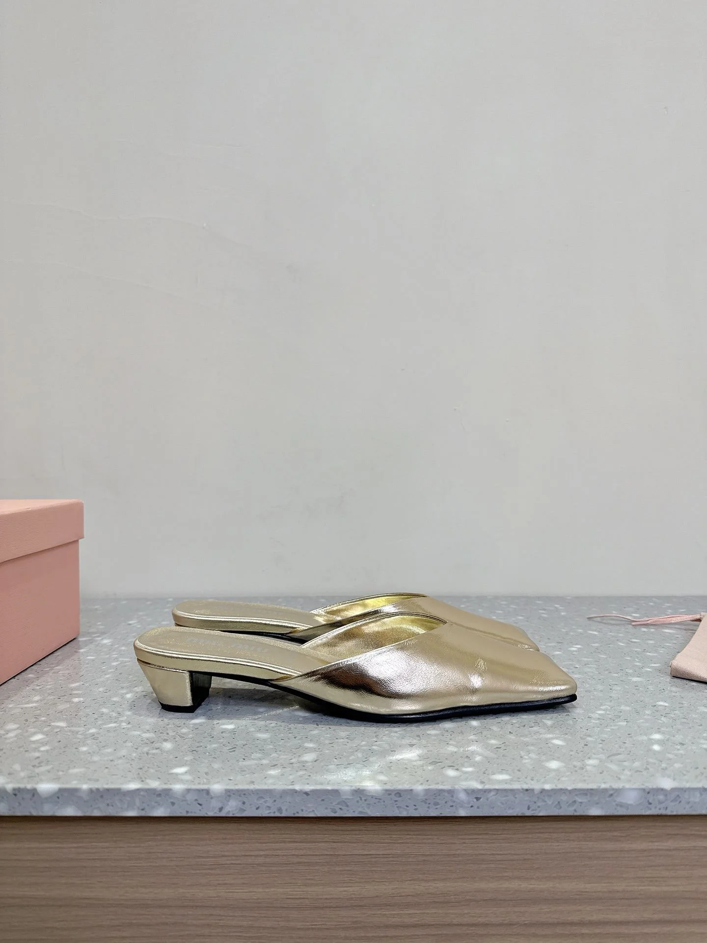 Exact replica Miu Miu Sandals