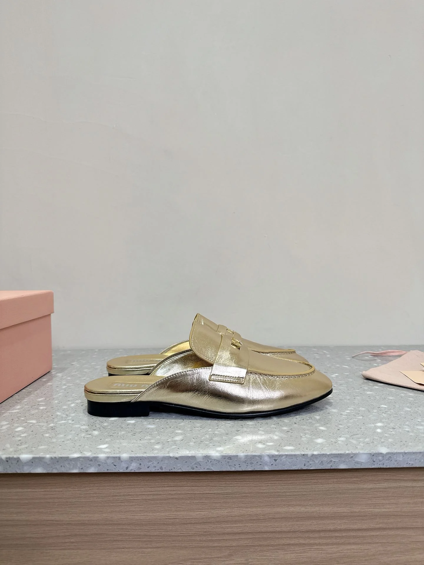 Exact replica Miu Miu Sandals