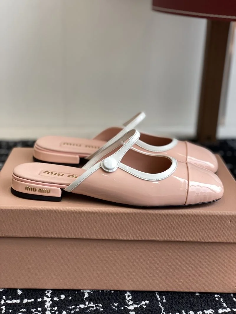 Brand-authenticated Miu Miu Sandals