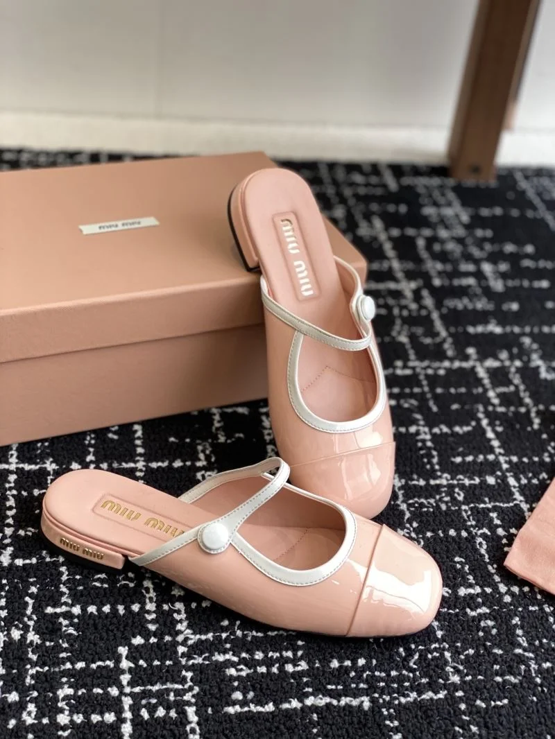 Brand-authenticated Miu Miu Sandals