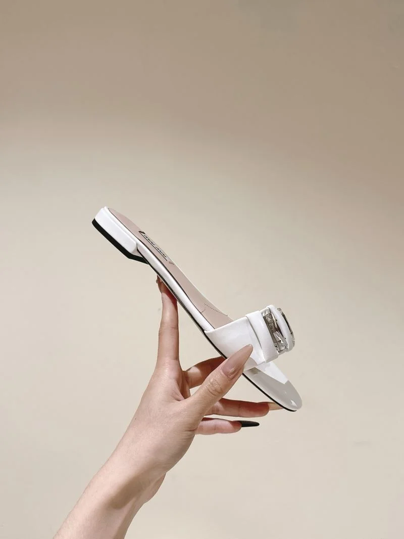 Brand-authenticated Miu Miu Sandals