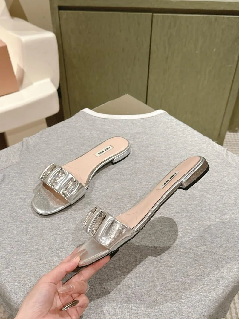 Exact replica Miu Miu Sandals