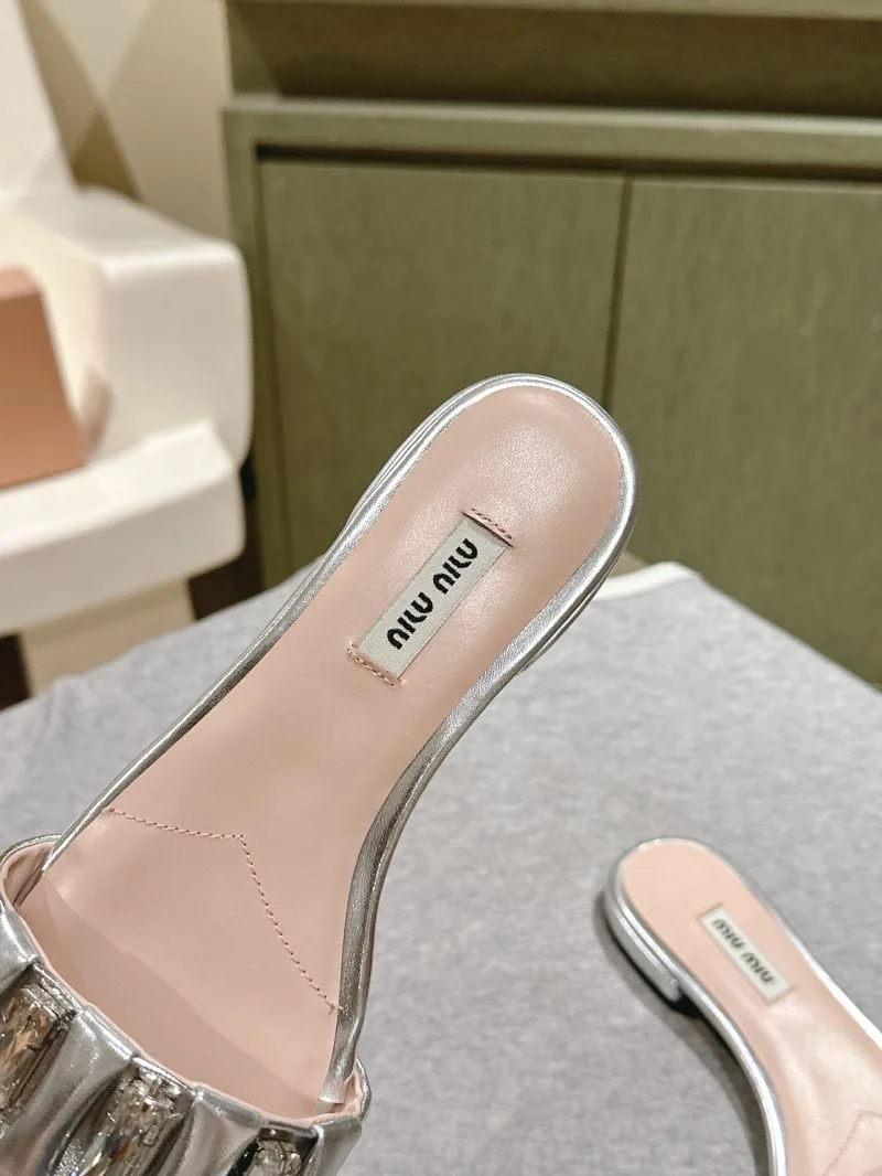 Exact replica Miu Miu Sandals