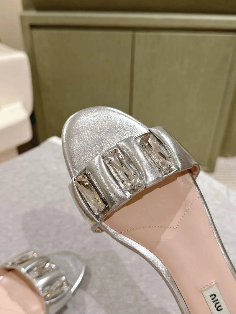 Exact replica Miu Miu Sandals
