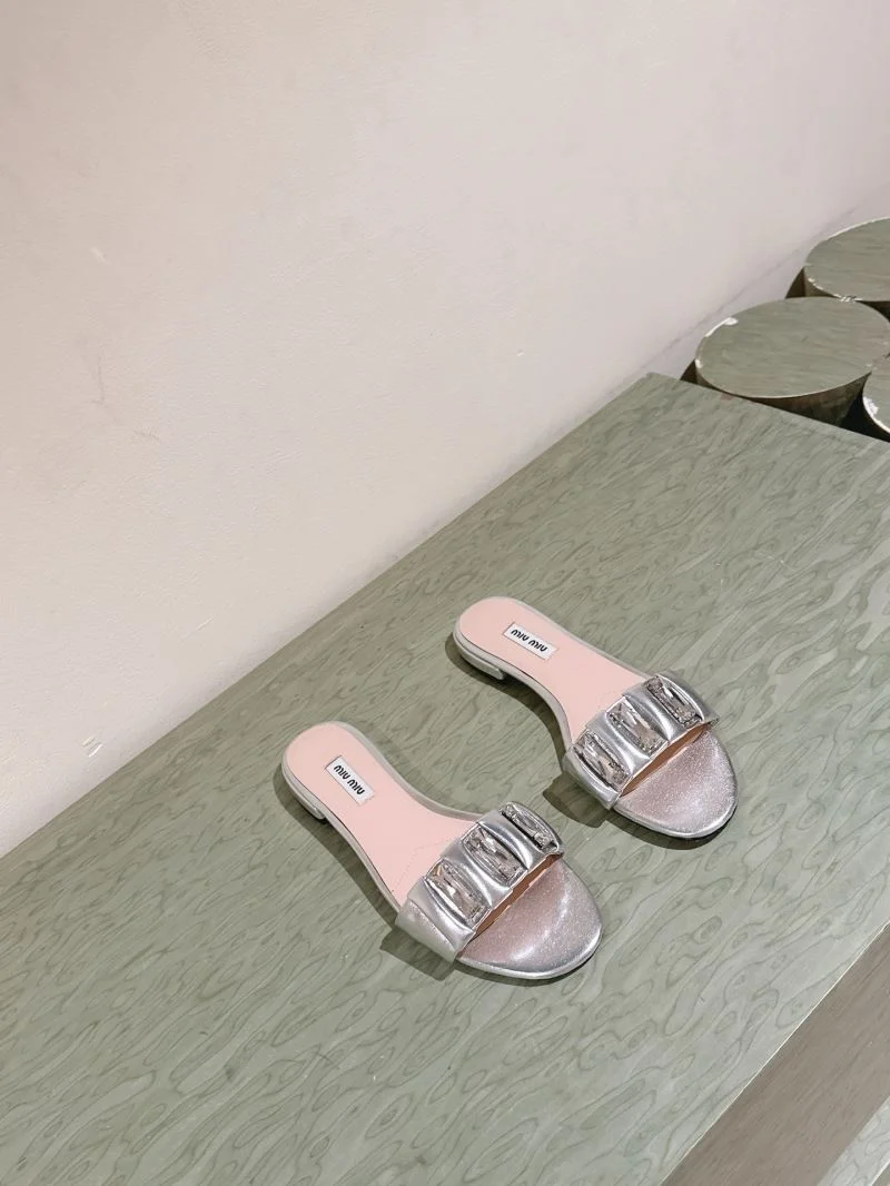 Exact replica Miu Miu Sandals
