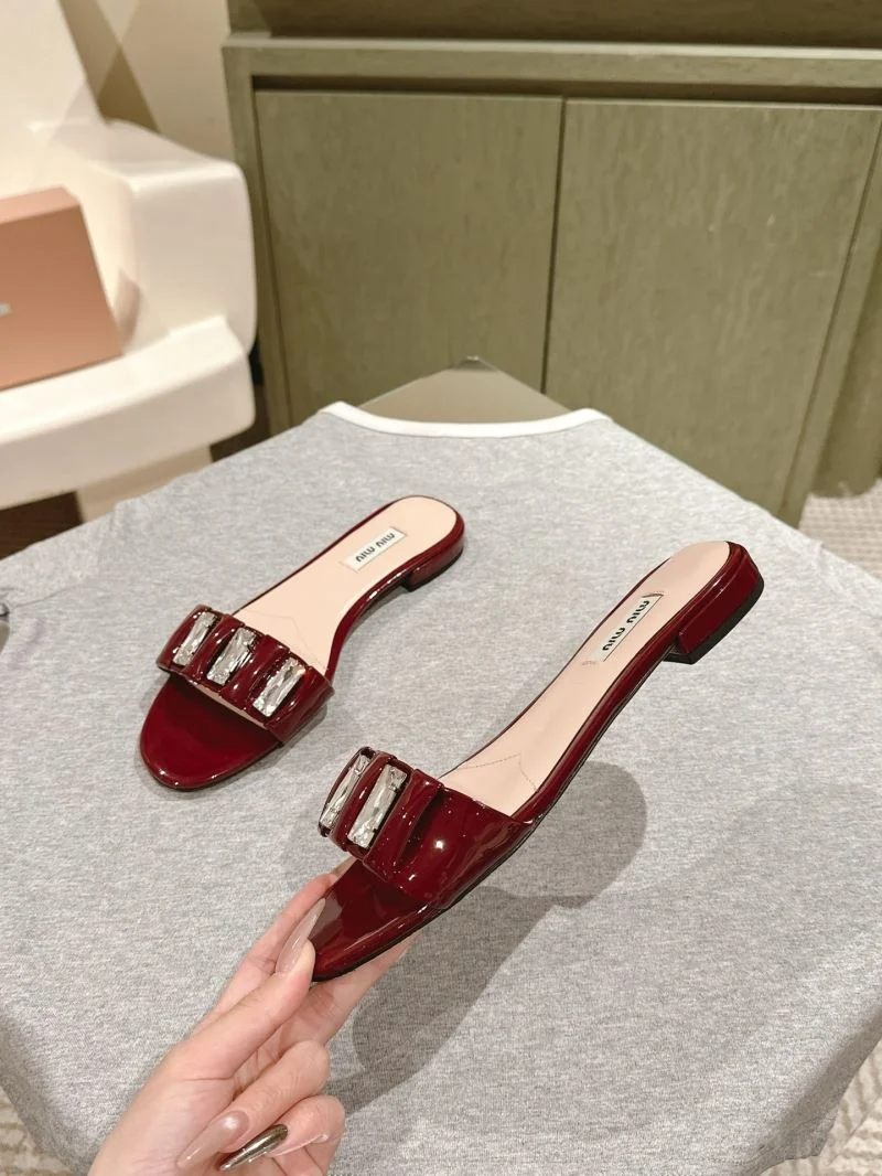Top mirror Miu Miu Sandals
