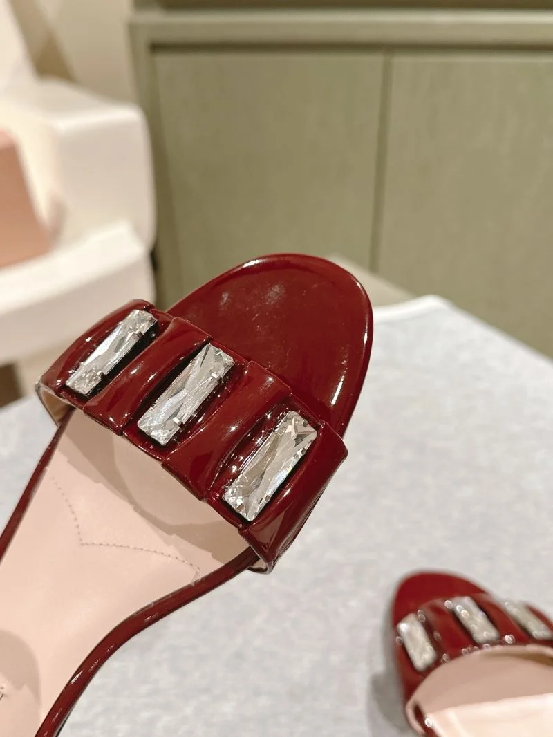 Top mirror Miu Miu Sandals