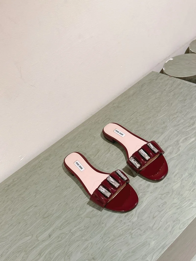 Top mirror Miu Miu Sandals