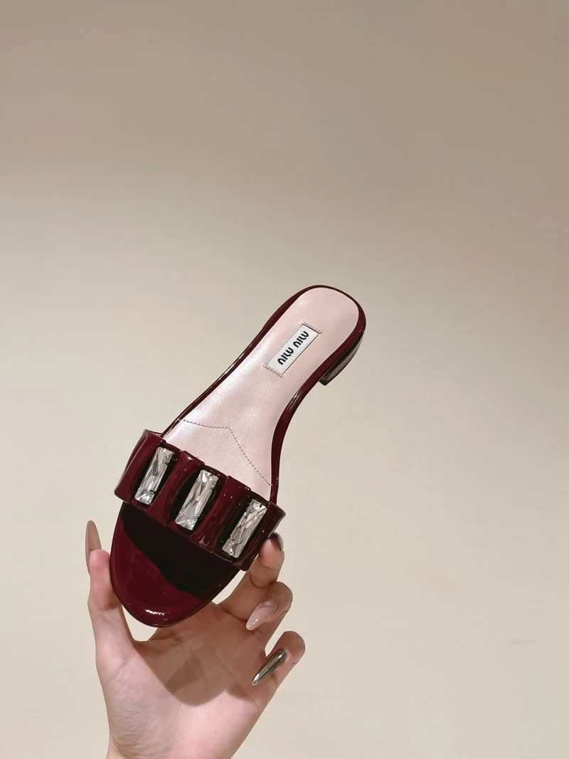 Top mirror Miu Miu Sandals