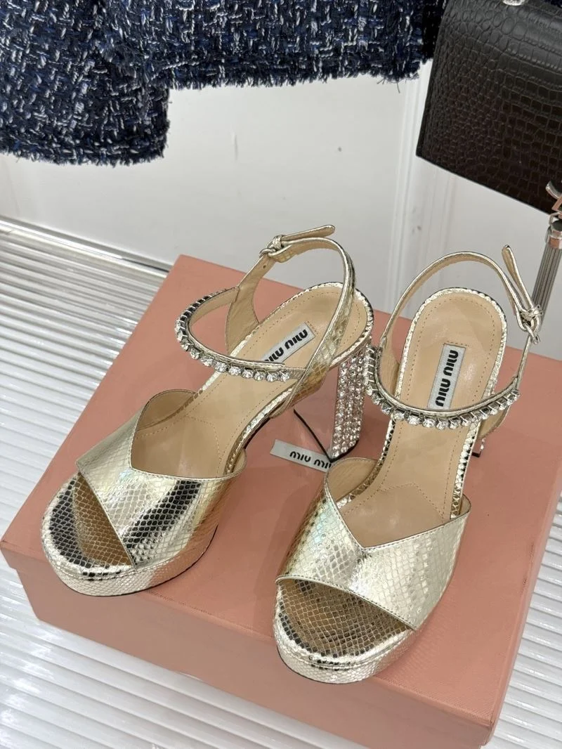 Precise copy Miu Miu Sandals