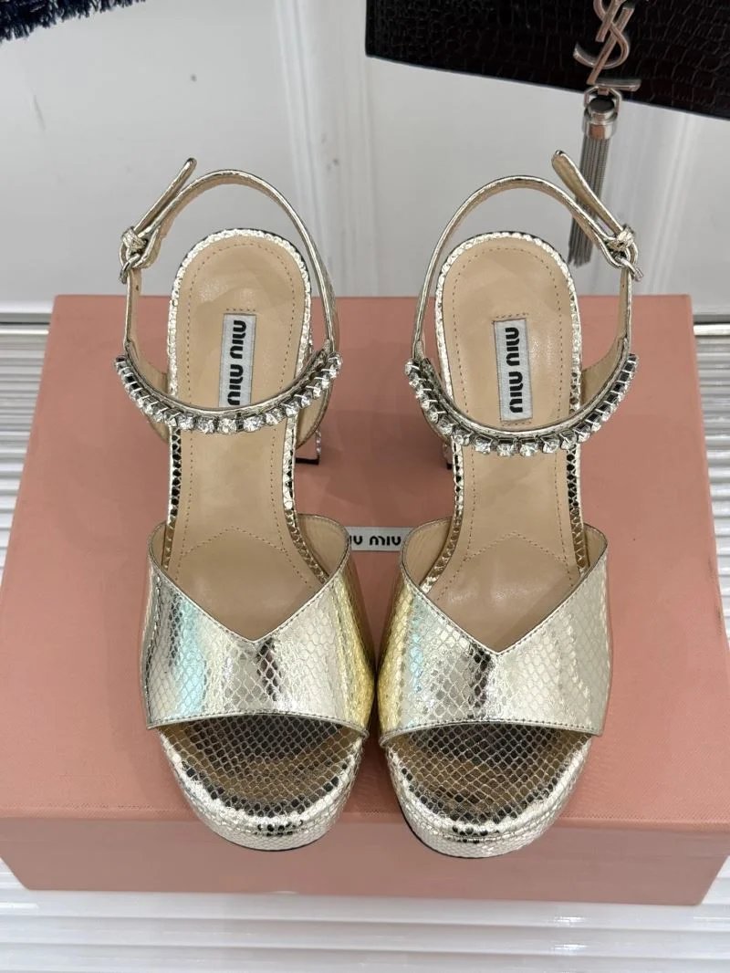 Precise copy Miu Miu Sandals