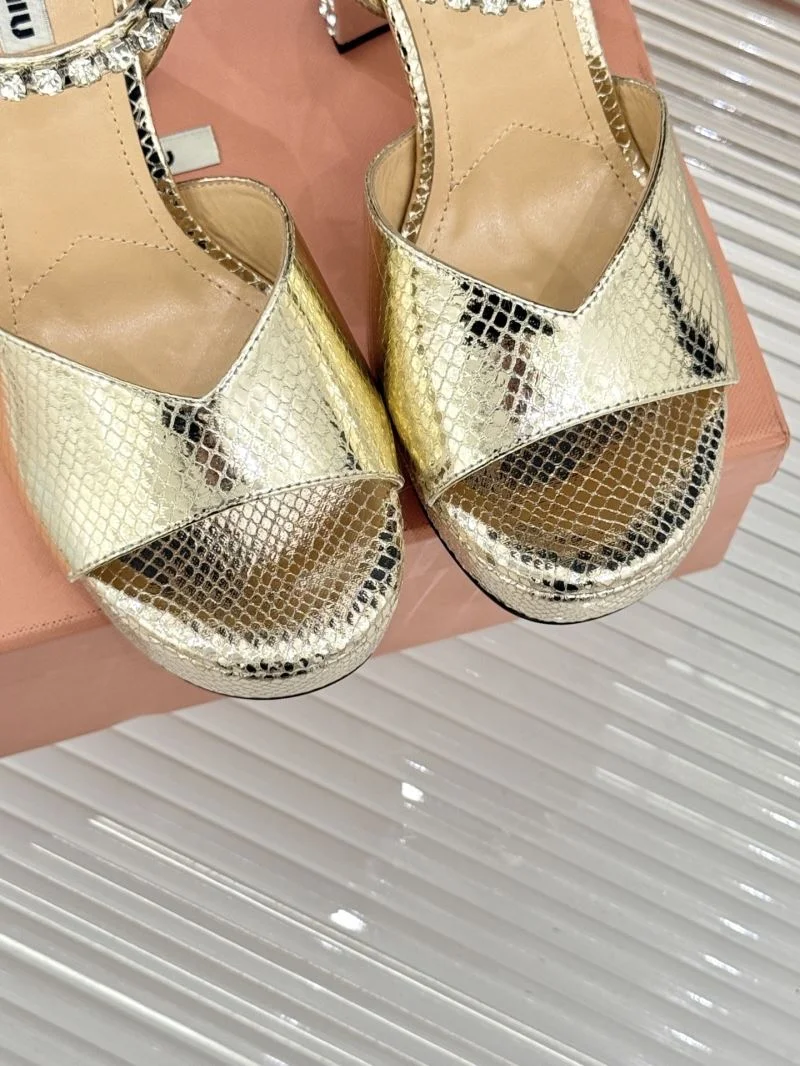 Precise copy Miu Miu Sandals
